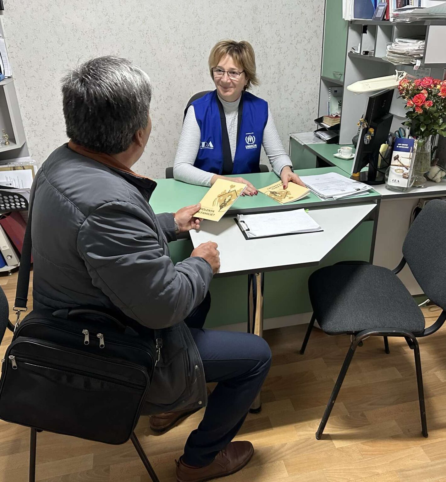 Law Centre of Advocates (CDA) counsellors carried out several ...